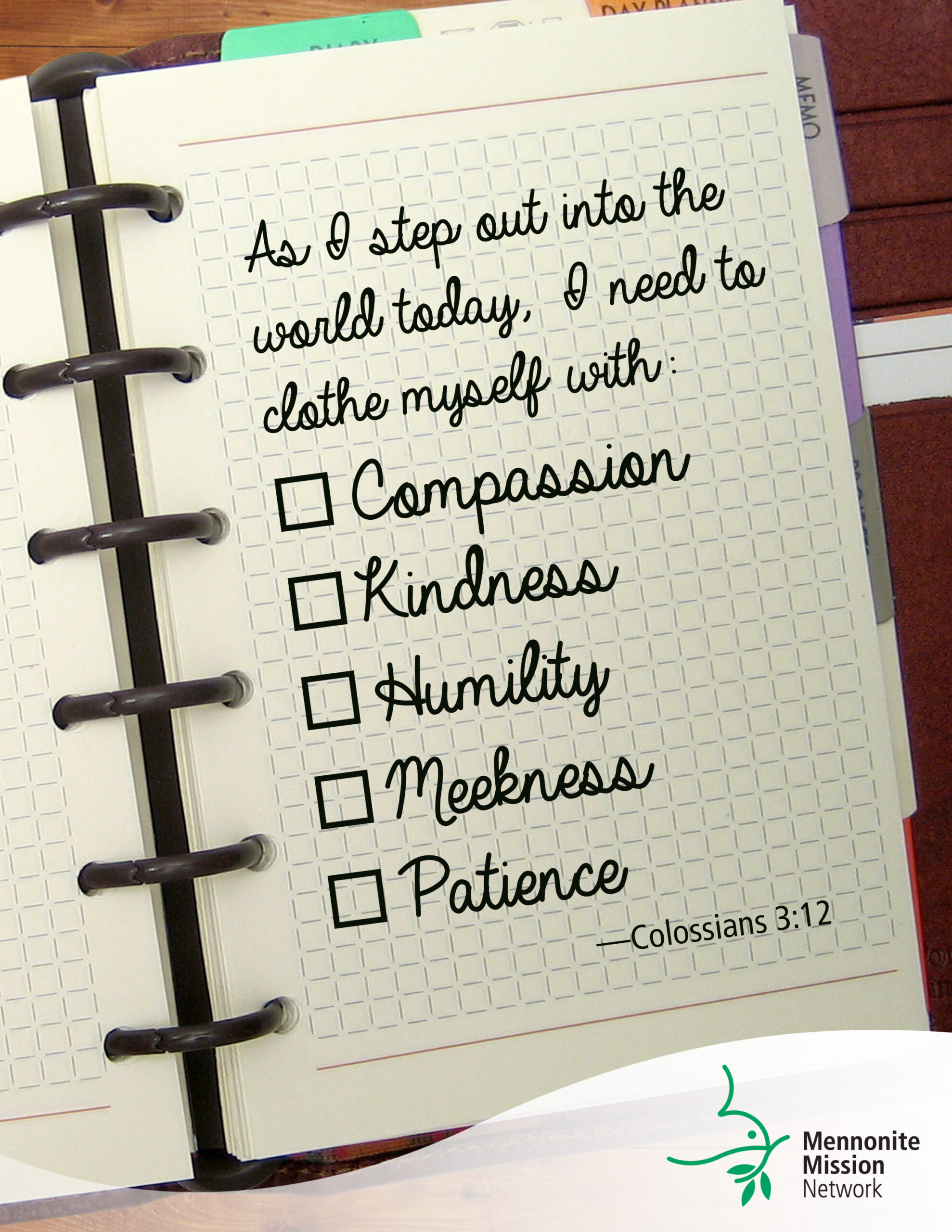 Clothe yourself - Mennonite Mission Network