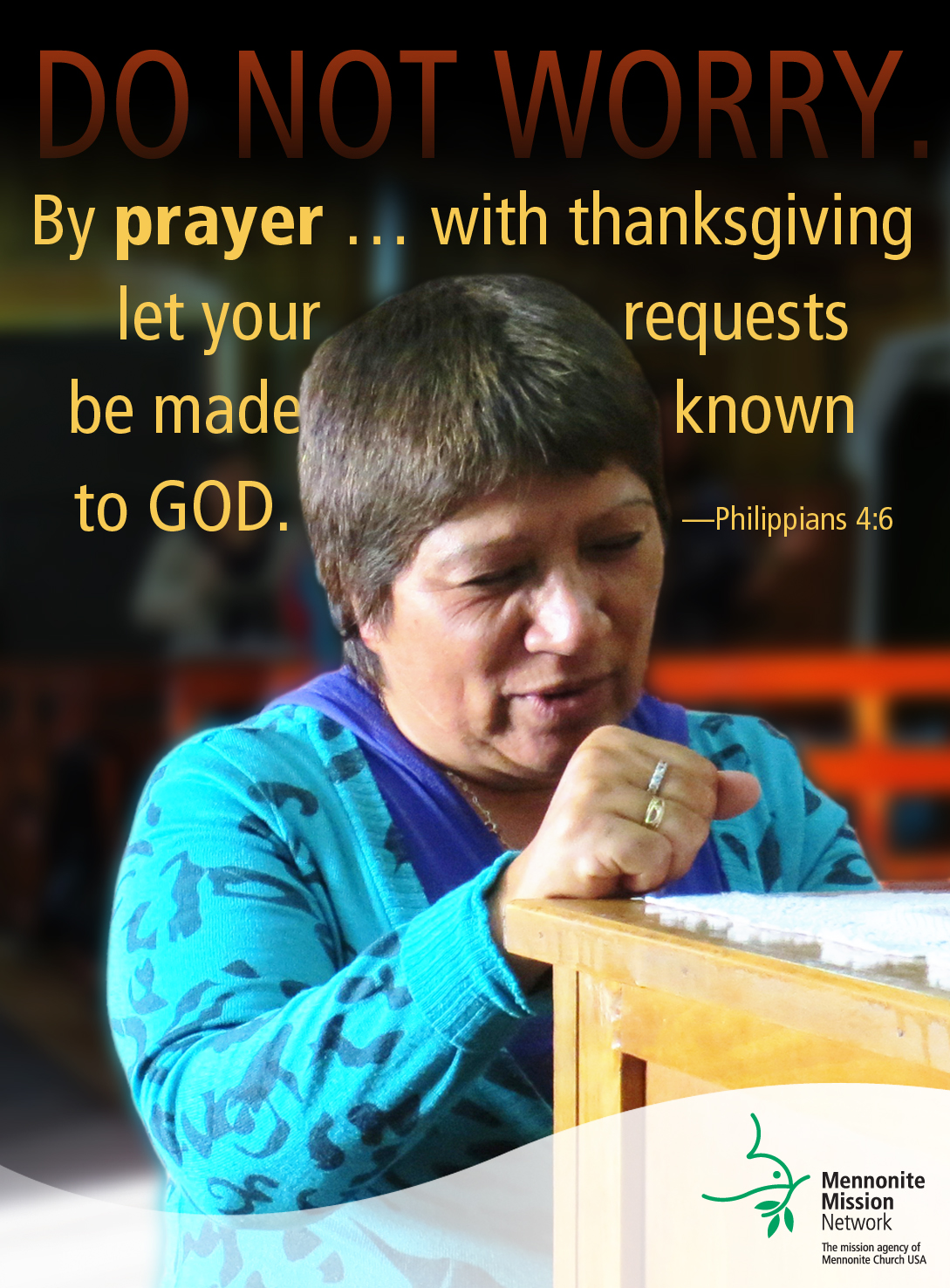 Do not worry - Mennonite Mission Network