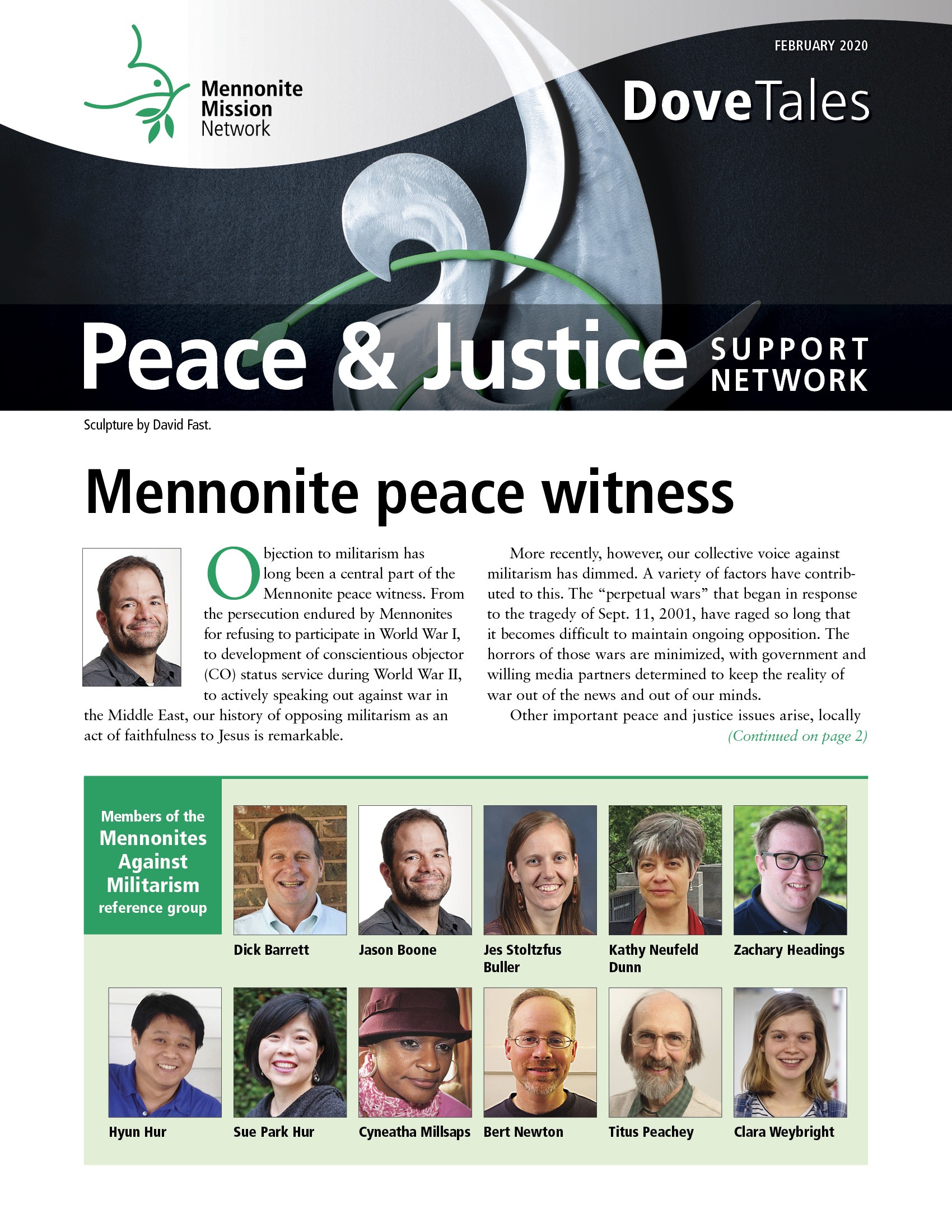 Mennonite peace witness - Mennonite Mission Network