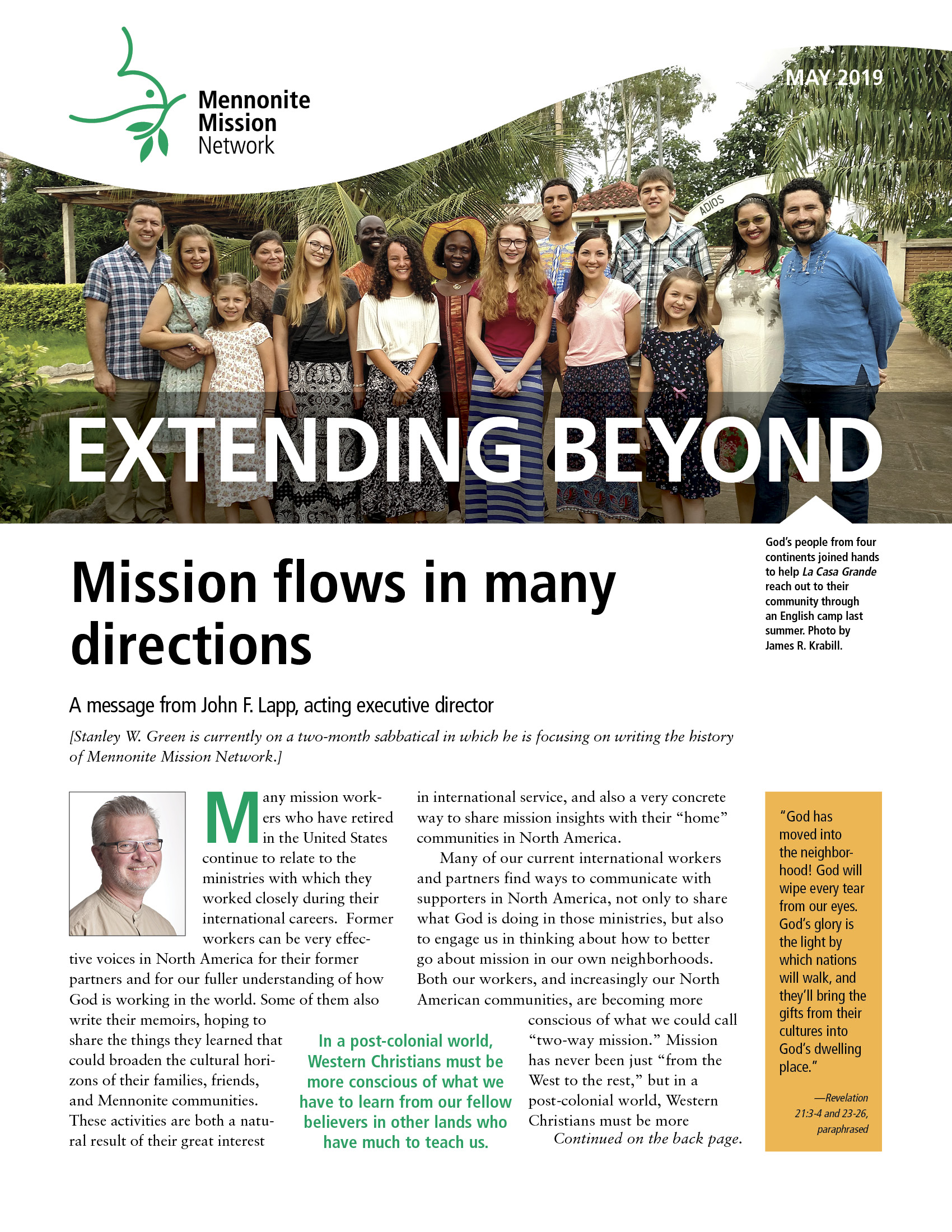 Mission flows in many directions - Mennonite Mission Network