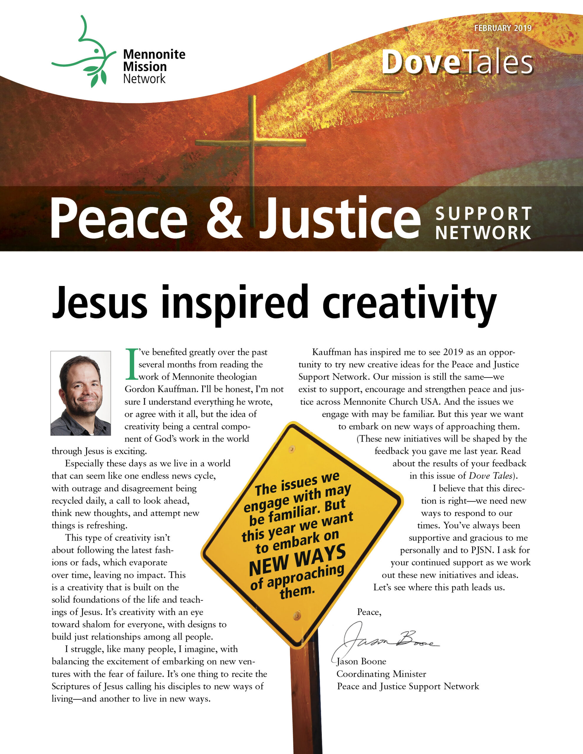 Jesus inspired creativity - Mennonite Mission Network