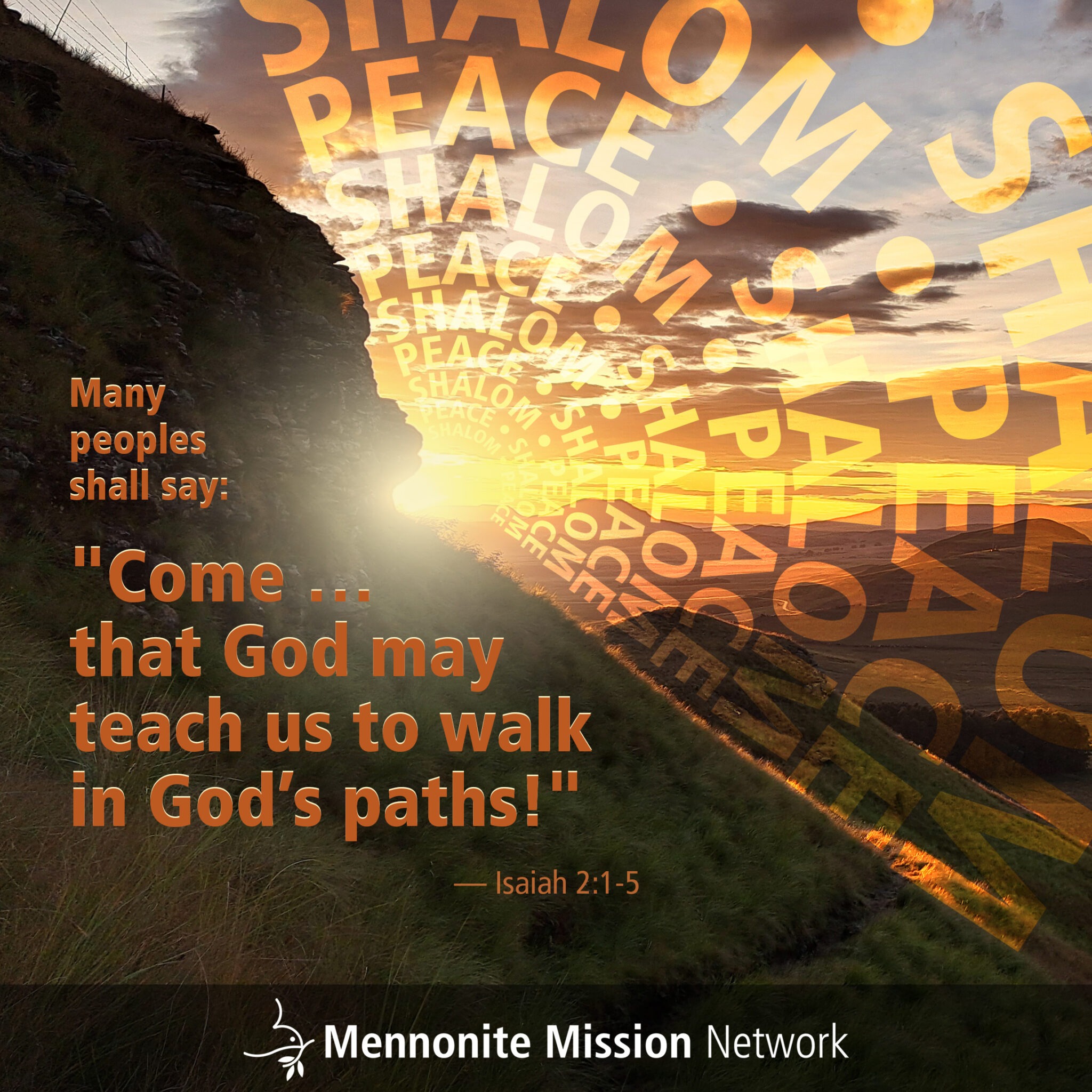 Peace, Shalom - Mennonite Mission Network